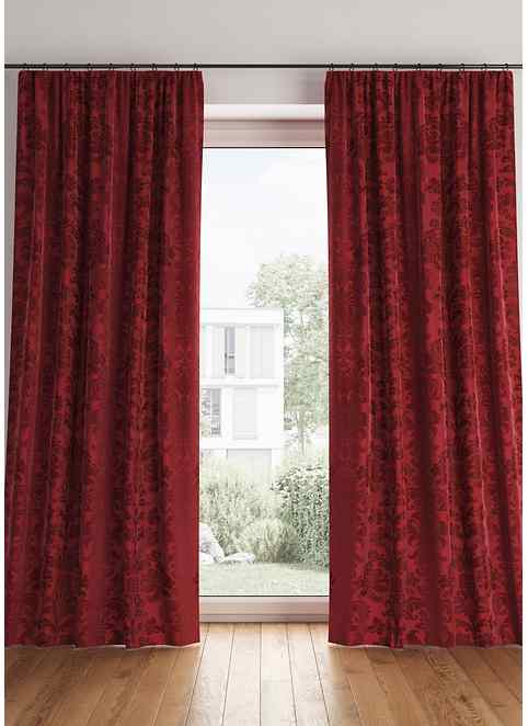 Rote Gardinen & Vorhänge jetzt online bestellen | bonprix
